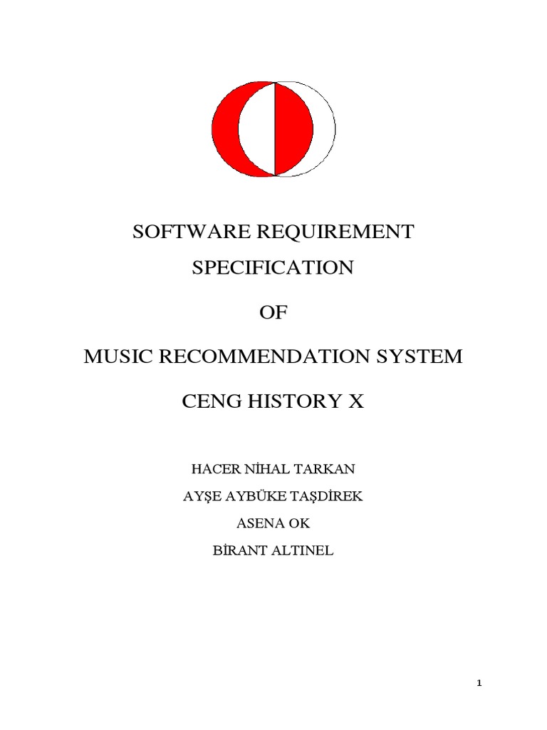 MusicCengHistoryX SRS | PDF | Databases | Graphical User Interfaces