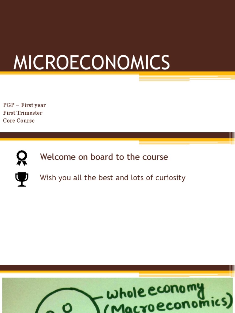 Understanding Microeconomics: An Introduction to Key Concepts and Theories | PDF | Real Versus ...