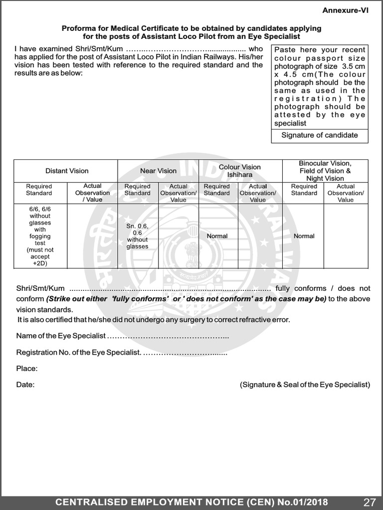 Eye Test For Alp Post Imp PDF | PDF | Senses | Light