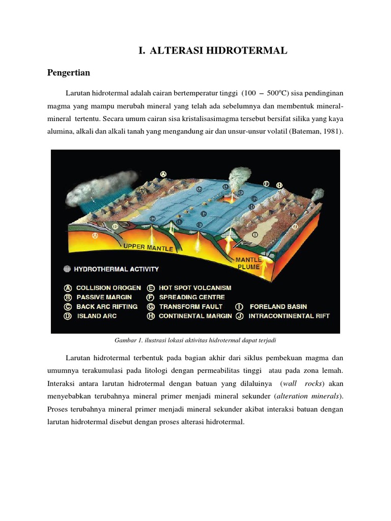 Proses dan Klasifikasi Alterasi Hidrotermal | PDF | Sains & Matematika