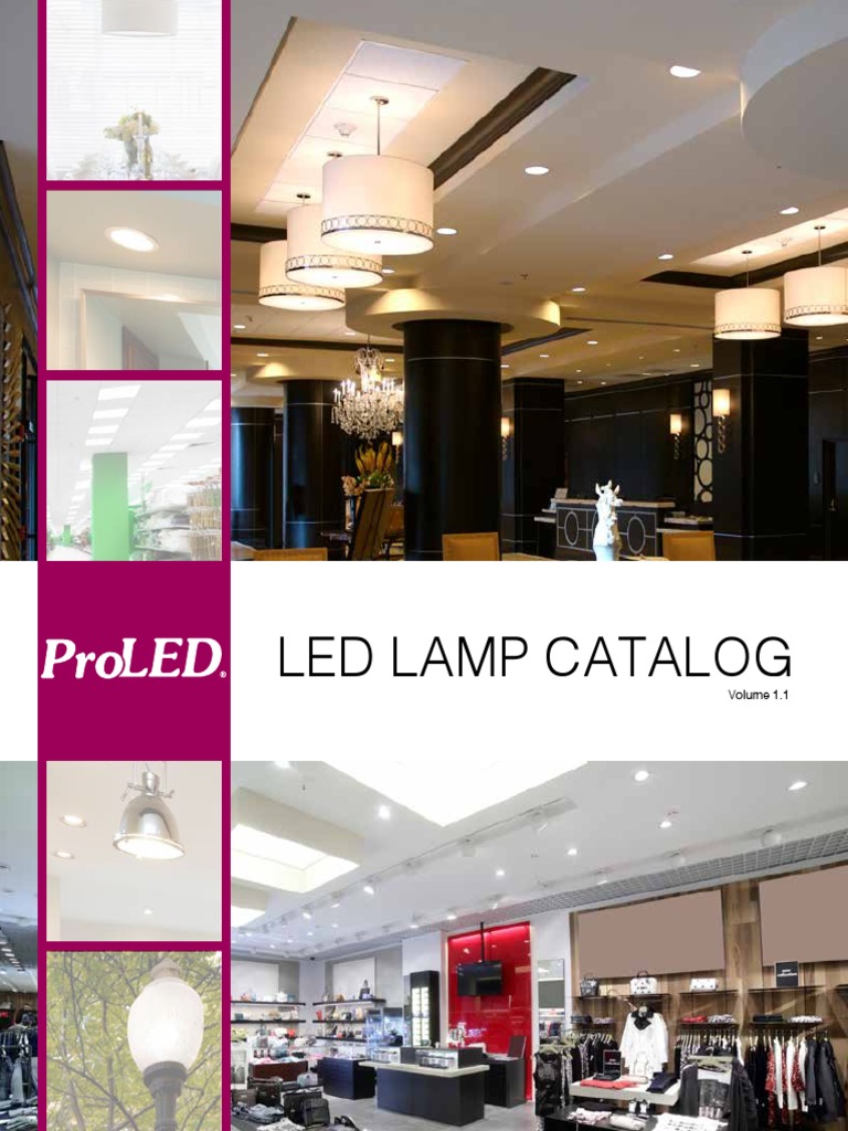 Led Lamp Catalog | PDF | Lighting | Incandescent Light Bulb