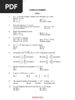Complex Numbers Assignment Sheet | PDF | Complex Number | Circle