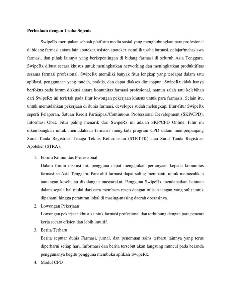 Review Swipe RX | PDF