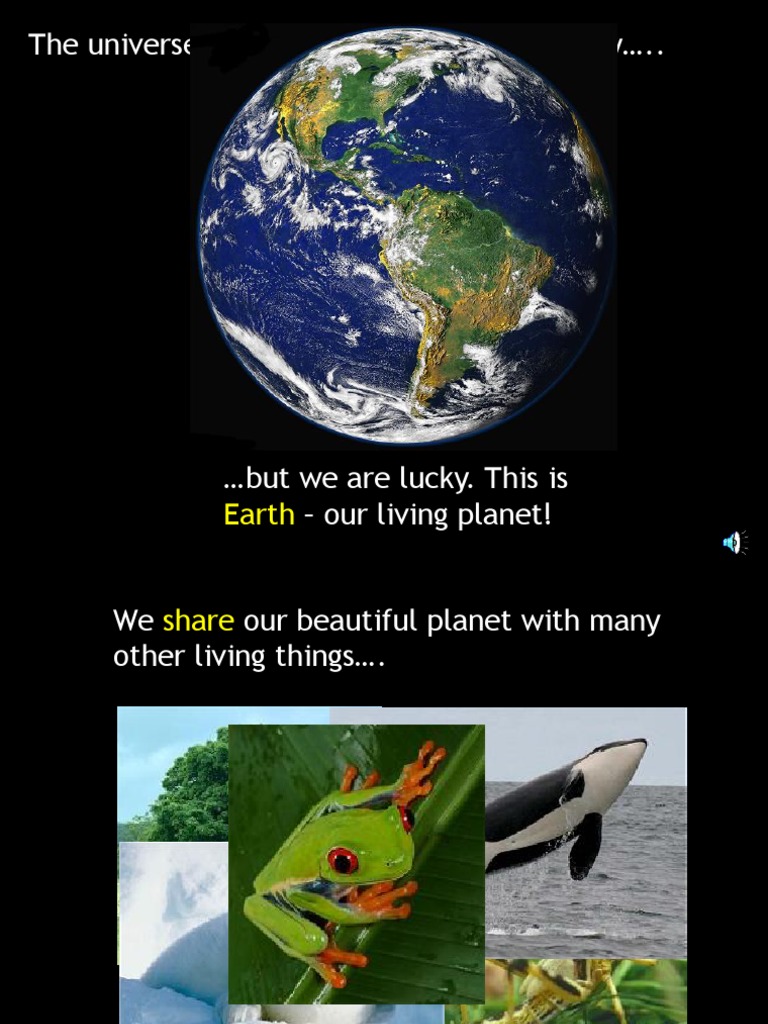 The Universe Is A Big Place - Dark and Empty ..: Earth | PDF | Earth ...