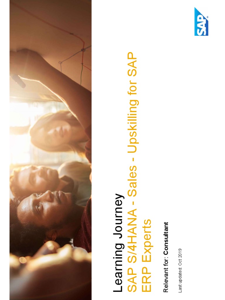 Learning Journey - S4 Hana Sales Upskilling - 1809 | PDF | Sap Se ...