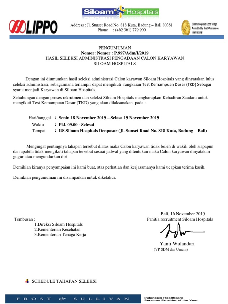 Surat Interview | PDF