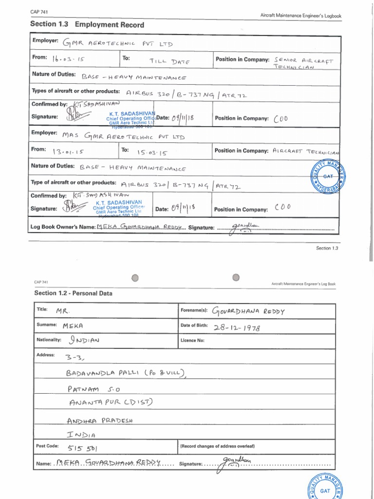 Log Book | PDF