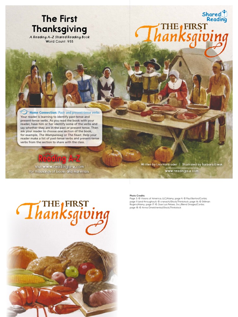 Level 3 - The First Thanksgiving PDF | PDF | Plymouth Colony | Thanksgiving
