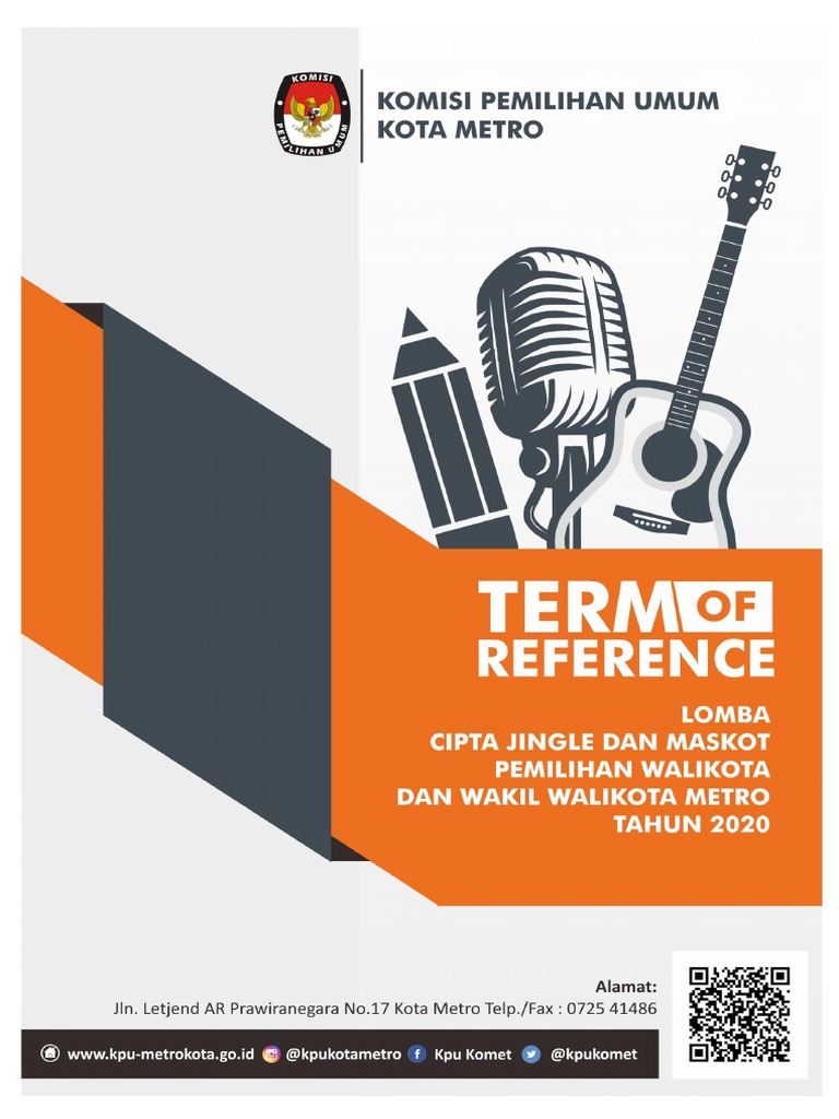 Term of Reference Jingle Maskot PDF | PDF