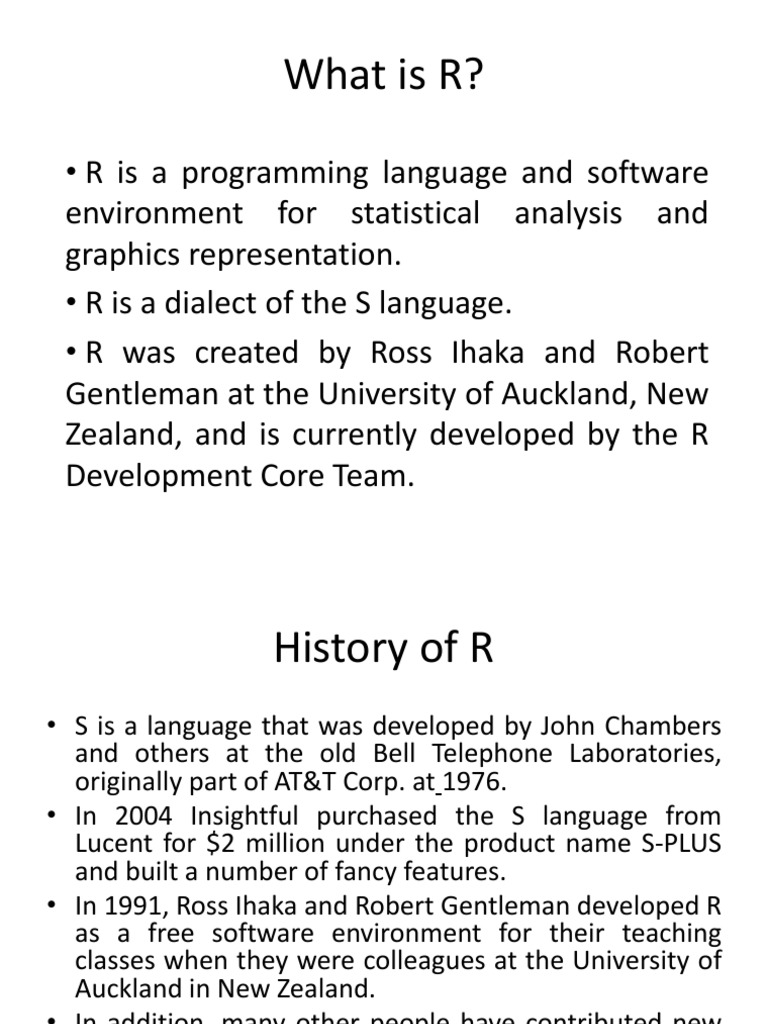 R Intro | PDF | Control Flow | Array Data Structure