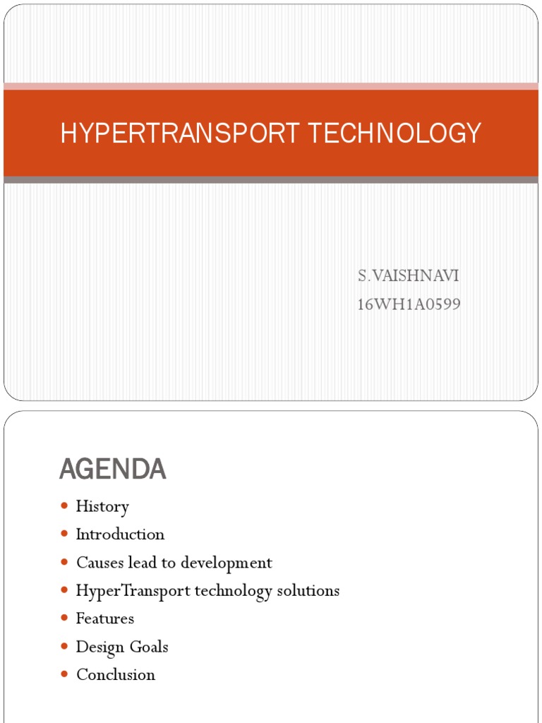 Hypertransport Technology Seminar | PDF | Data Transmission | Digital ...