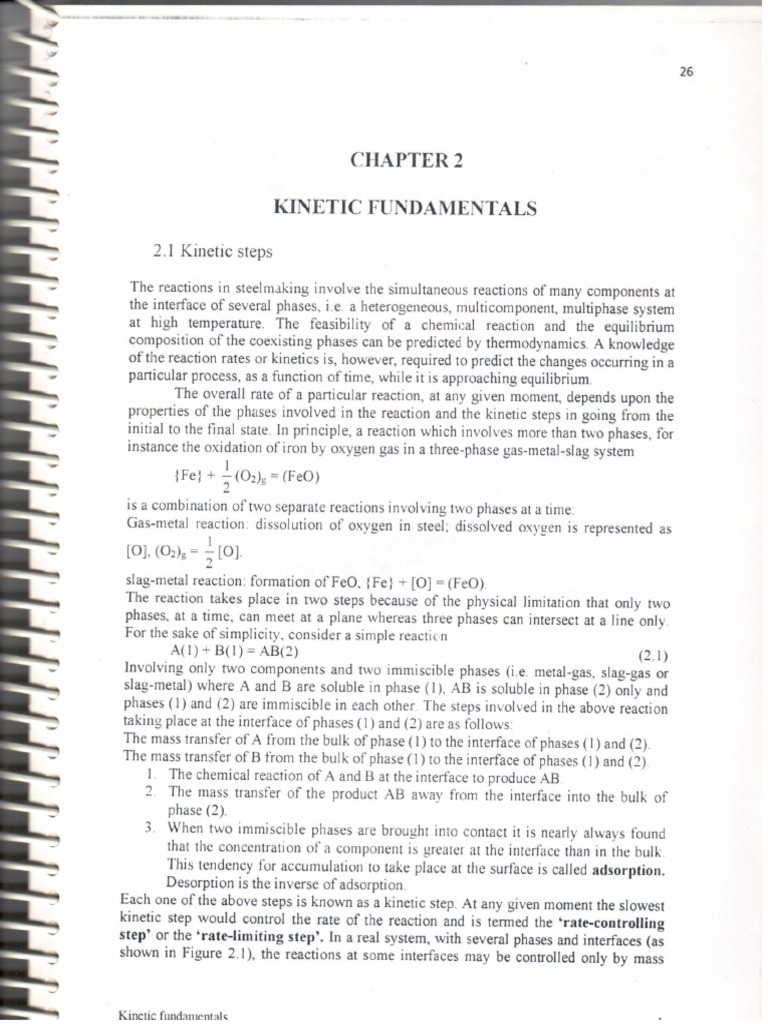 Kinetic Fundamentals | PDF Kinetic Fundamentals | PDF