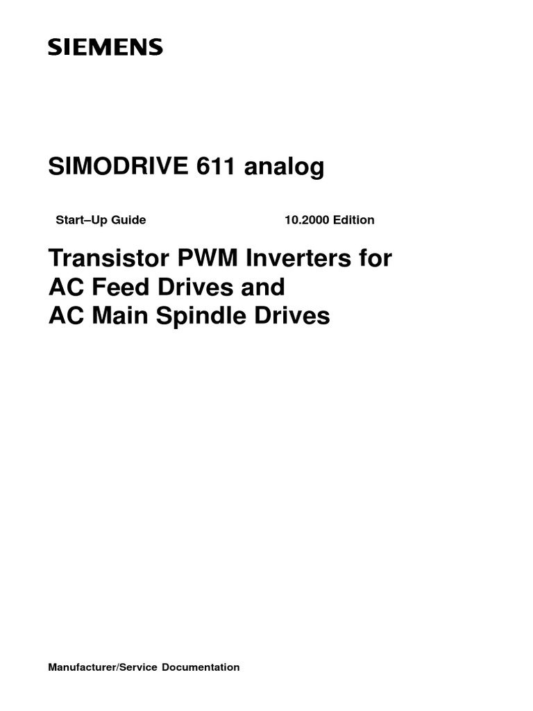 Simodrive PDF | PDF | Electrostatic Discharge | Electrical Engineering