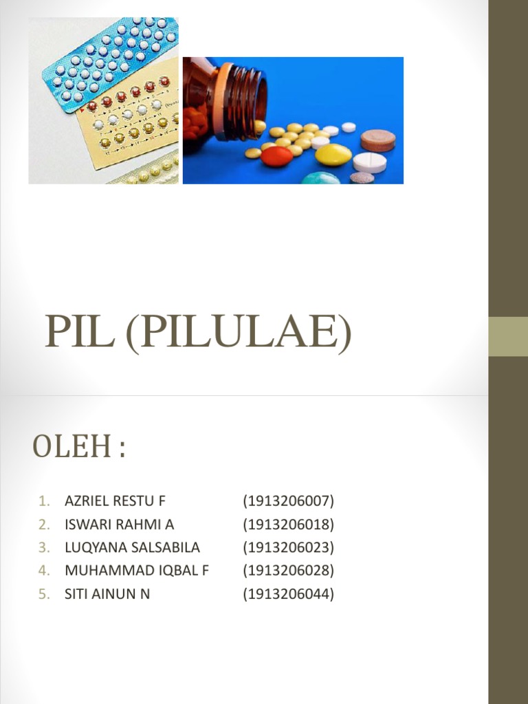 Pil (Pilulae) Farmasetika Kel.4 | PDF