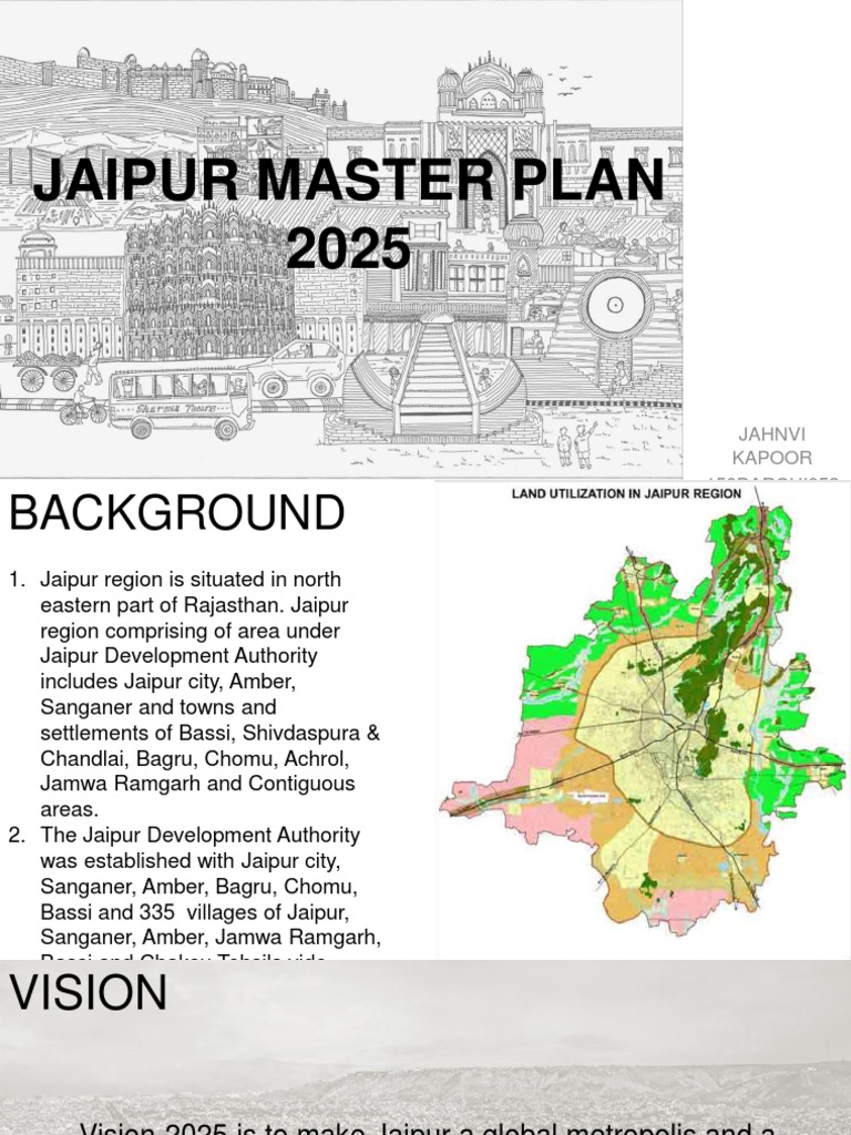 Jaipur Masterplan | PDF | Transport | Public Transport