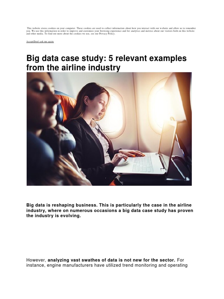 Case Study: Airlines | PDF | Big Data | Airlines