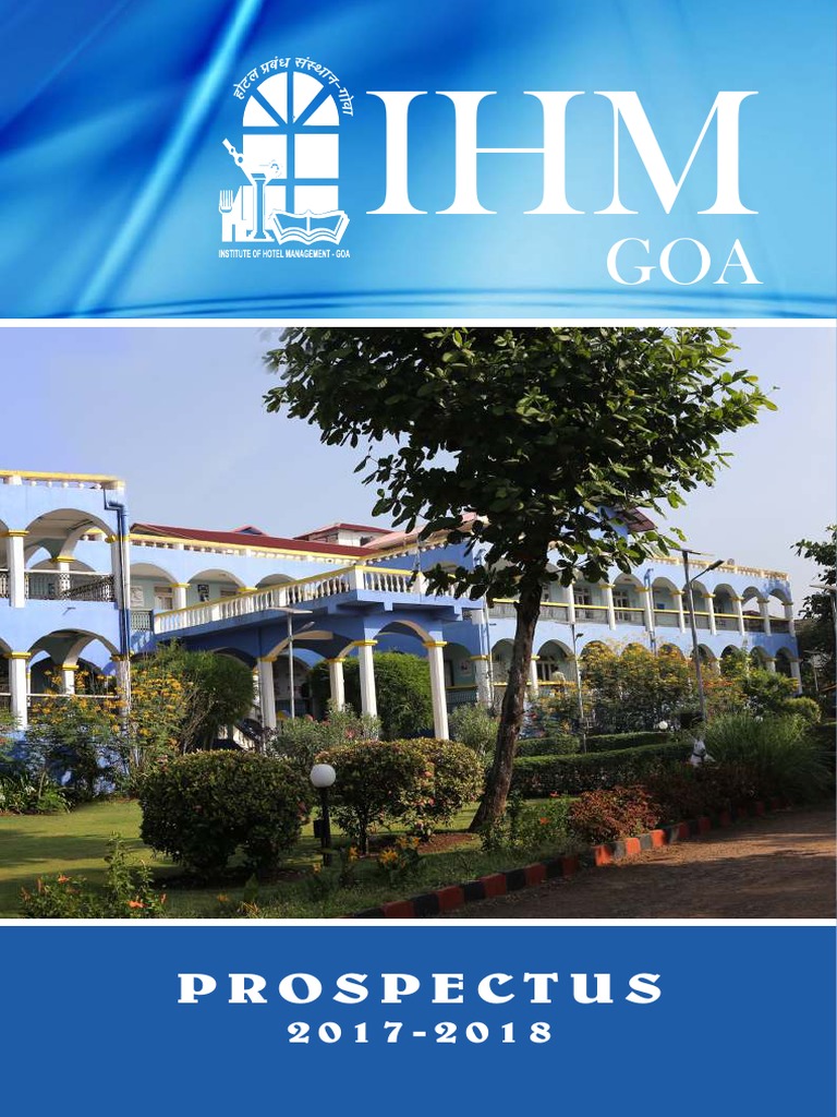Ihm Goa Prospectus | PDF | University And College Admission | Business