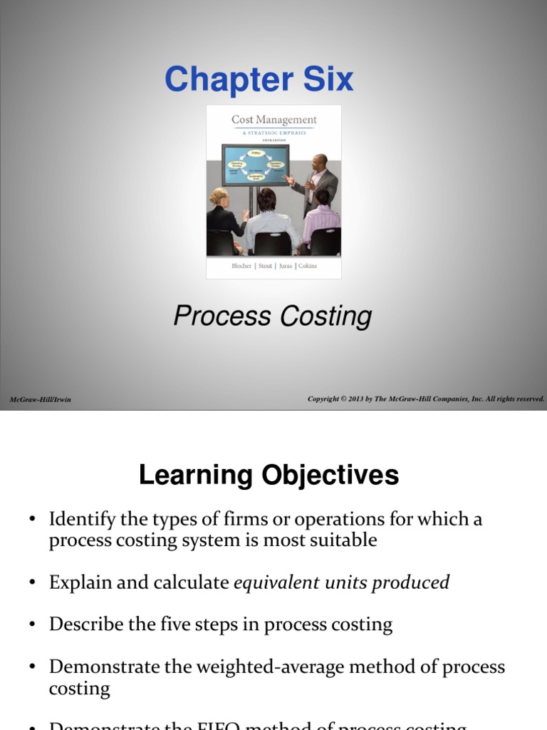 Proses Costing 6-7 Chap006 | PDF | Cost Of Goods Sold | Inventory