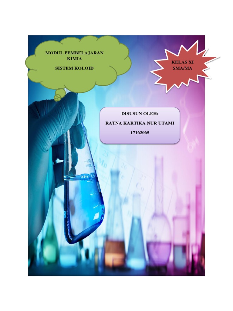 Modul Pembelajaran Kimia Sistem Koloid | PDF | Teknologi & Rekayasa