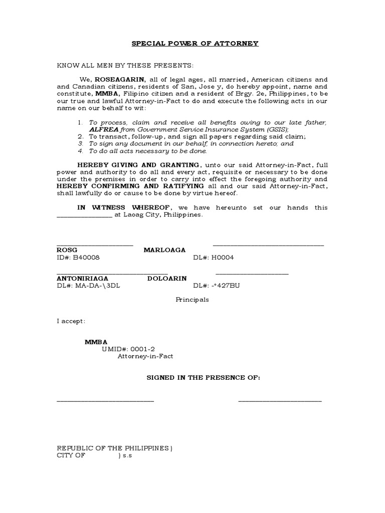 Spa Gsis Claim | PDF