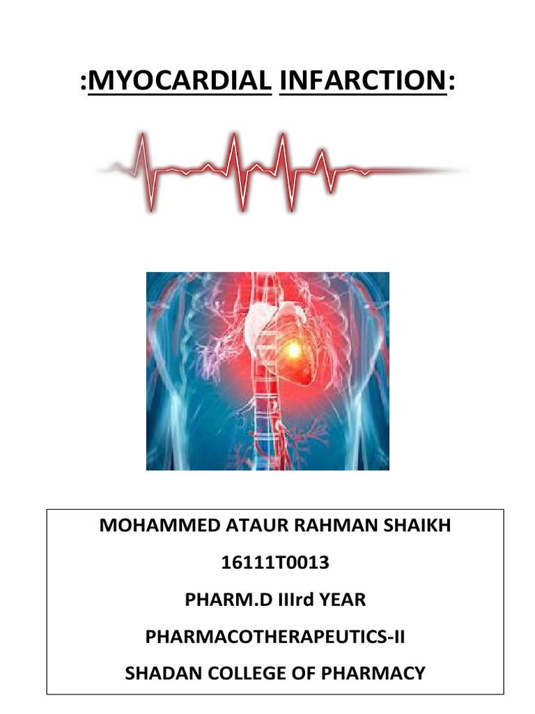 Myocardial Infarction | PDF | Myocardial Infarction | Coronary Artery ...
