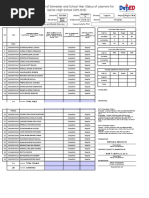 1ST SEM School Form 5A (SF 5A) | PDF