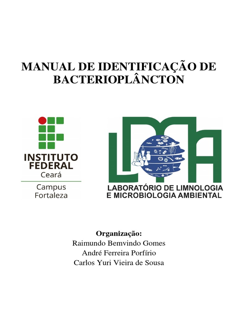 Manual de Identificação de Bacterioplâncton | PDF | Ágar | Meio de cultura