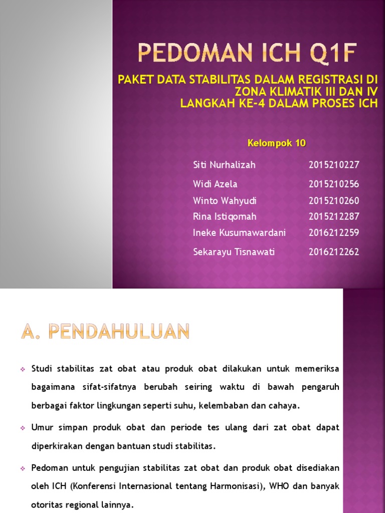 Pedoman Ich q1f (PPT Stabilo) | PDF