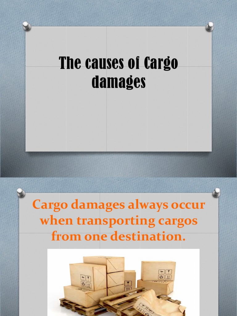 The Causes of Cargo Damages | PDF