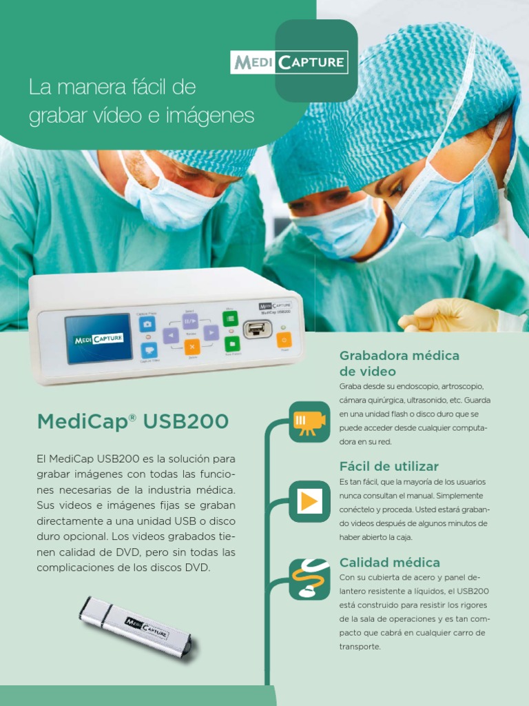 MediCapture Usb200 | PDF | USB | Vídeo