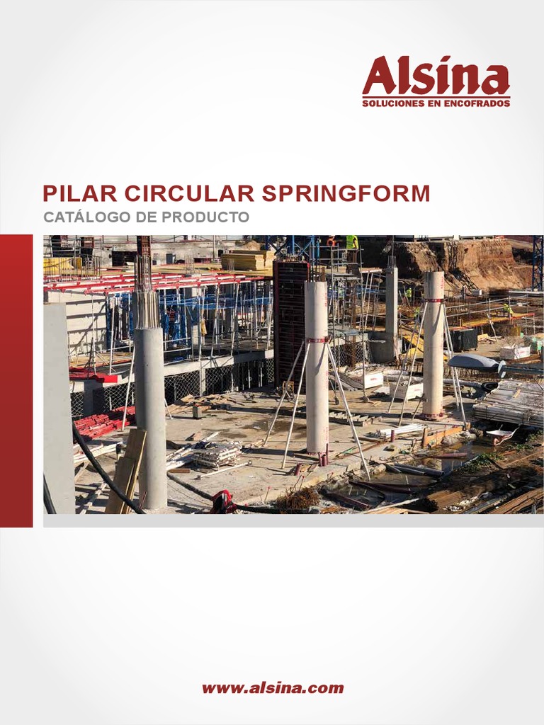 Catlogo Alsina Pilar Circular Springform Castellano | PDF | Ingeniería ...