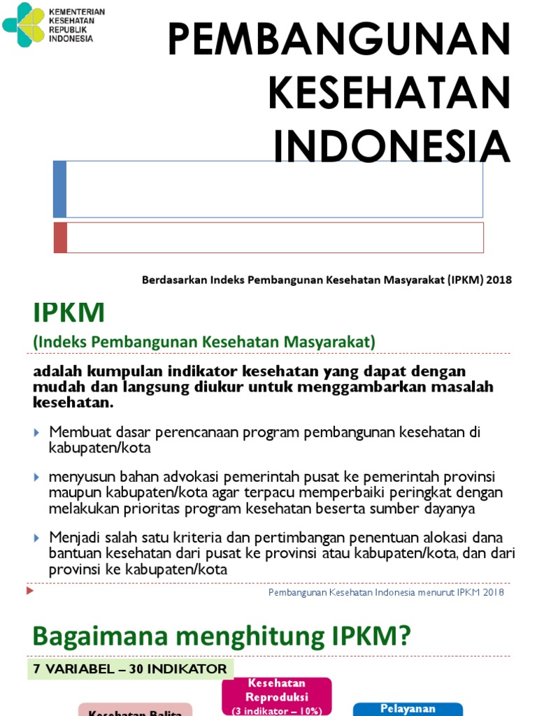 Pembangunan Kesehatan | PDF