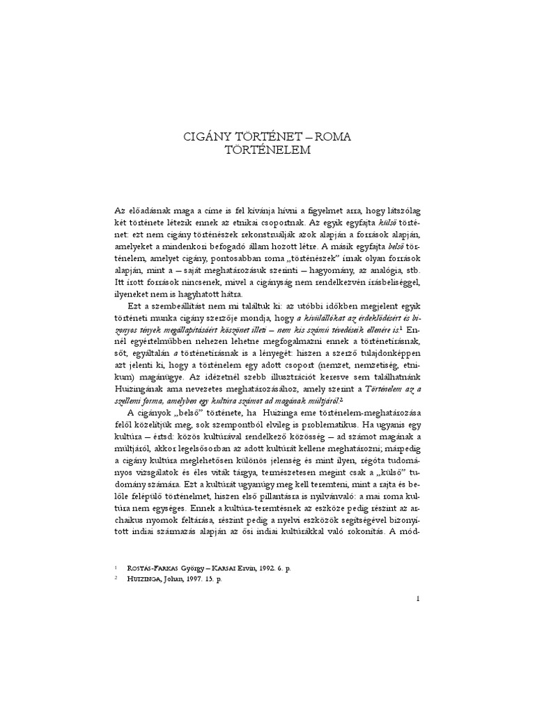 Cigany Roma | PDF