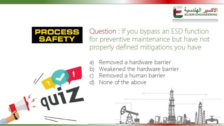 Process Safety Management Quiz | PDF