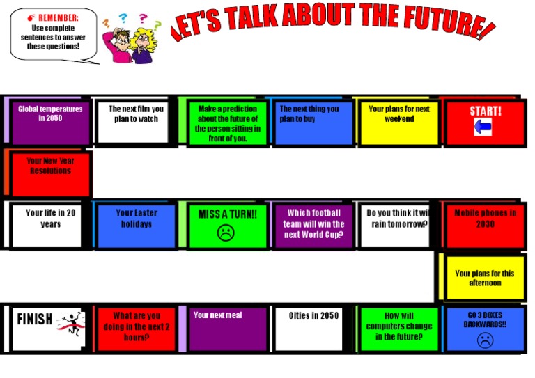 Board Game Will and Be Going To Games 42321 | PDF