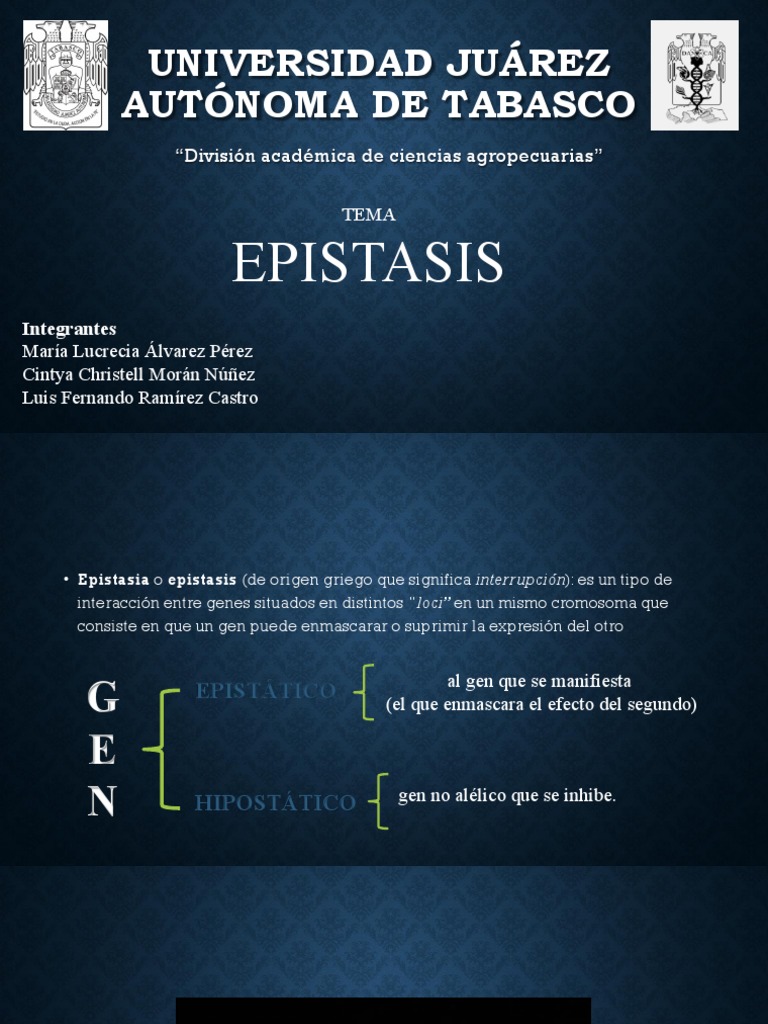 Epistasis: Tipos de interacción entre genes y ejemplos ilustrativos ...