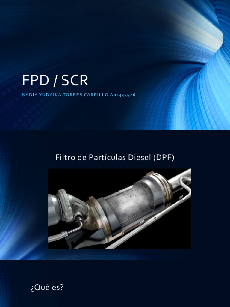 DPF y SCR | PDF