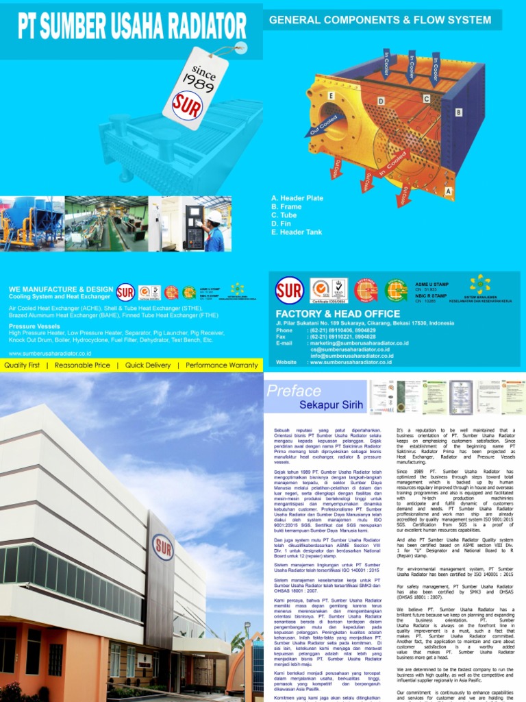 PT Sumber Usaha Radiator E Brochure Eng Ver