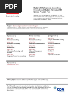 CPA Ontario CPA PEP Schedules | PDF | Certified Public Accountant