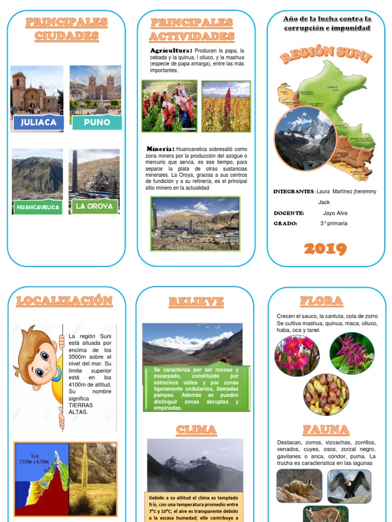 Region Suni | PDF | Ciencias de la Tierra | Geografía Física