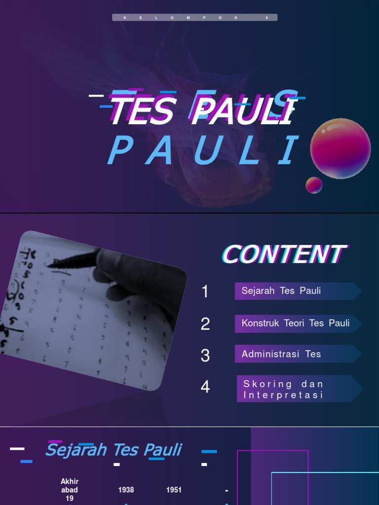 Tes Pauli | PDF