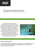 Tipos y Propiedades de Los Superconductores | PDF | Superconductividad | Carbón