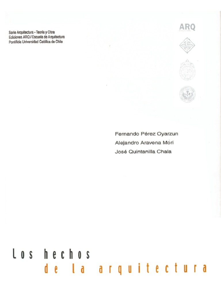 Los Hechos de La Arquitectura PDF | PDF