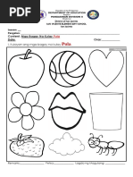 Letrang Ii Kindergarten Worksheets | PDF