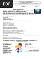 Pruebas Saber Español Grado Tercero | PDF | Palabra | Oración (Lingüística)