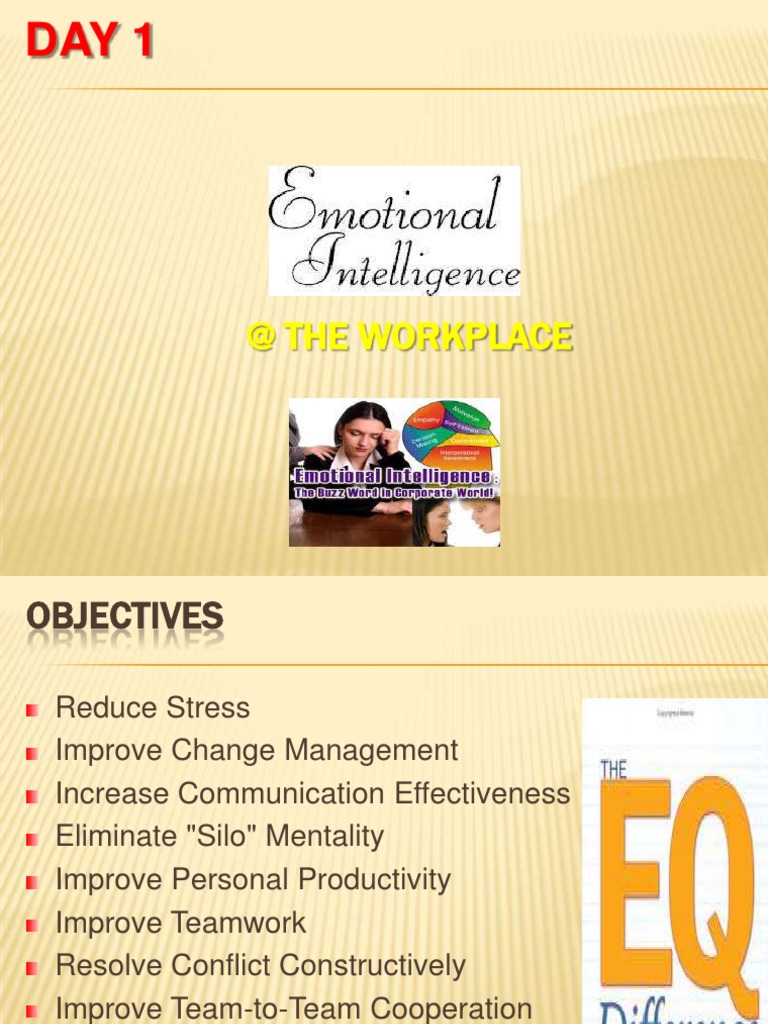 Developing Emotional Intelligence: A Workshop on Building Self ...