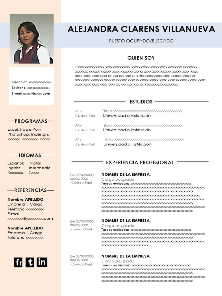 Curriculum Vitae ALEJANDRA | PDF | Informática y tecnología de la información