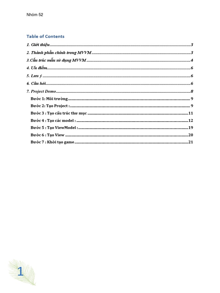 Tìm Hiểu Cấu Trúc MVVM - Android Architecture | PDF