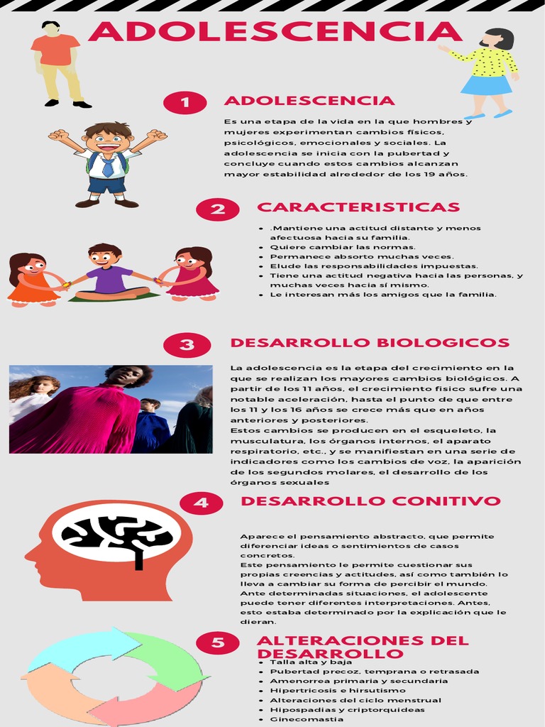 Desarrollo en La Adolecencia | PDF | Pubertad | Adolescencia