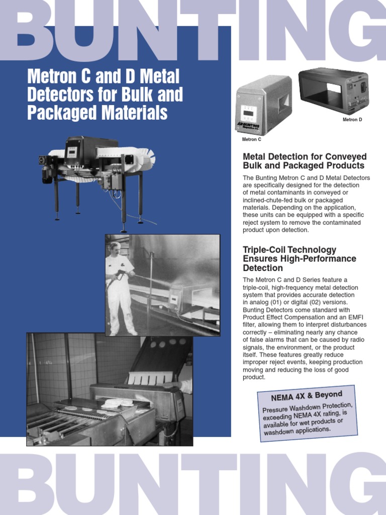2235 Metron C and D MD | PDF | Metal Detector | Sensor
